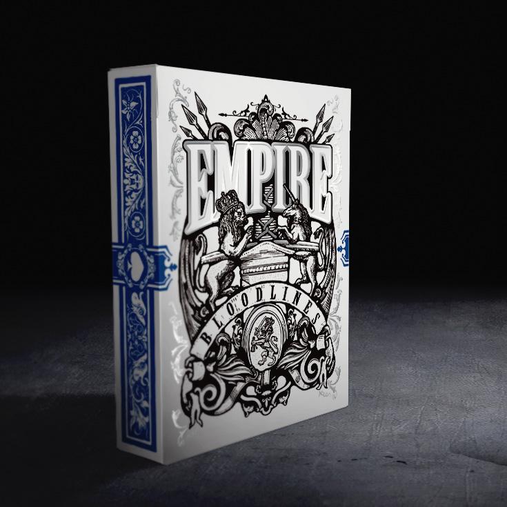 Empire Bloodlines (Royal Blue) Playing Cards - Speedo Wheels