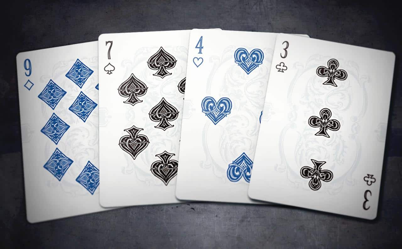 Empire Bloodlines (Royal Blue) Playing Cards - Speedo Wheels