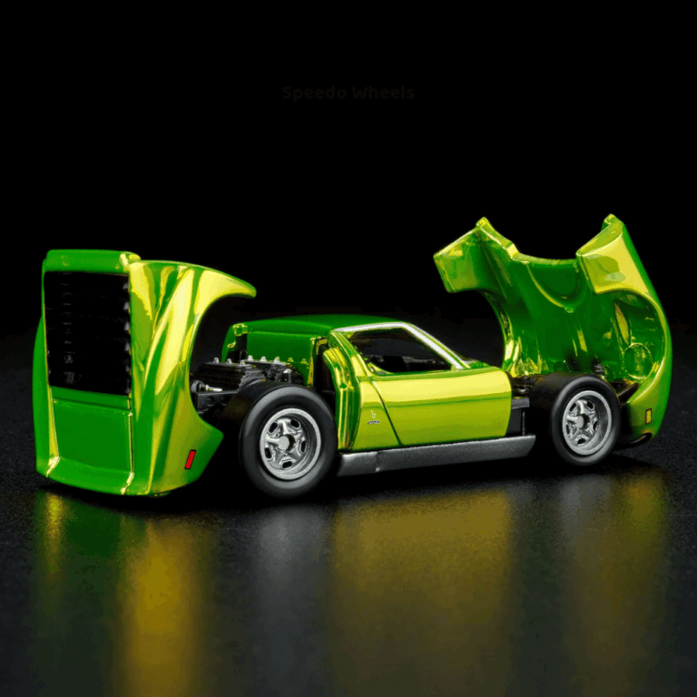 RLC Exclusive 71 Lamborghini Miura P400 SV - Hot Wheels - Speedo Wheels