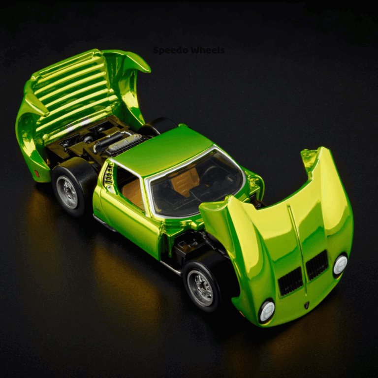 RLC Exclusive 71 Lamborghini Miura P400 SV - Hot Wheels - Speedo Wheels
