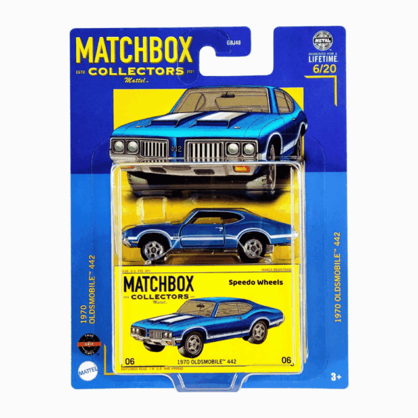 1970 Oldsmobile 442 - Matchbox Collectors Series - Speedo Wheels