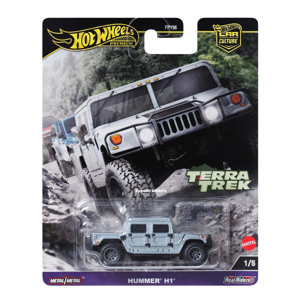 Hummer H1 - Hot Wheels Premium - Speedo Wheels