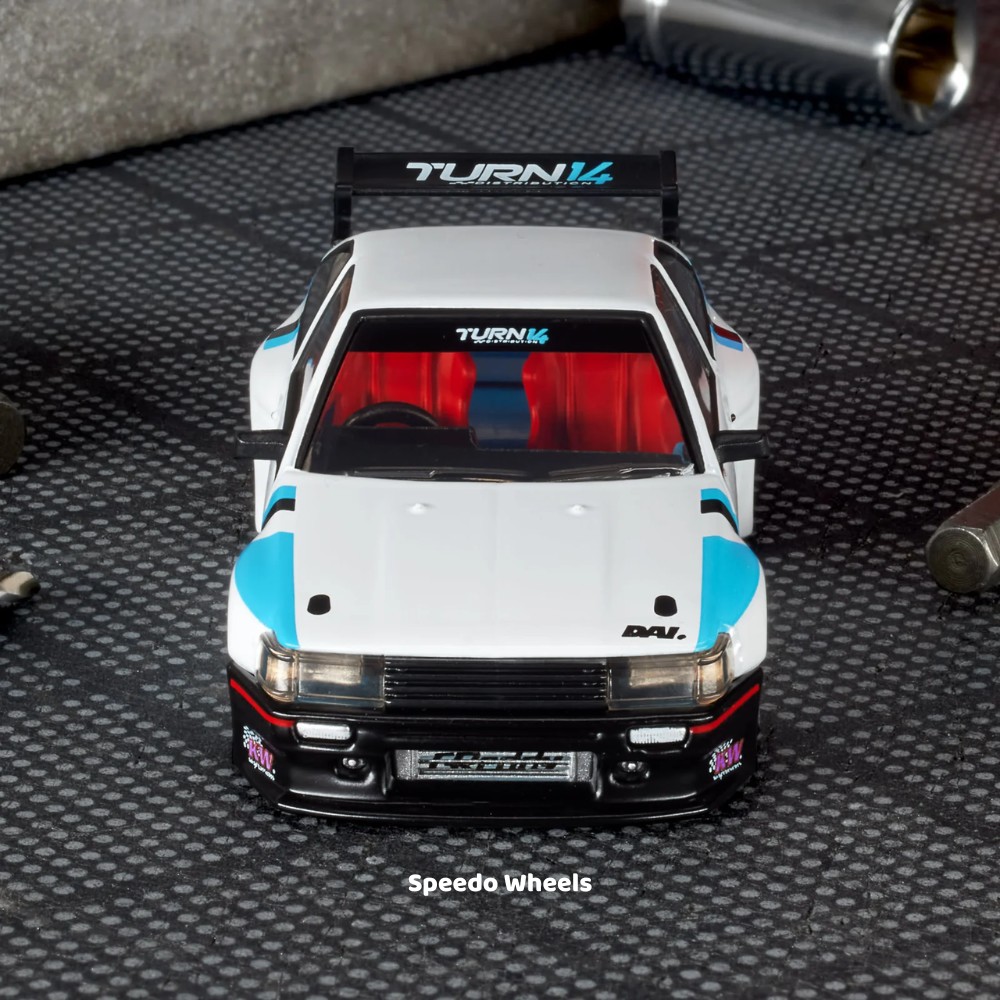 Toyota Corolla Levin (AE86) - Hot Wheels Elite 64 - Speedo Wheels